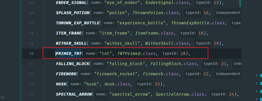 1.20.6 的燃烧的TNT实体 写法 不一样了 | CyanBukkit 我的世界青桐插件资源中心